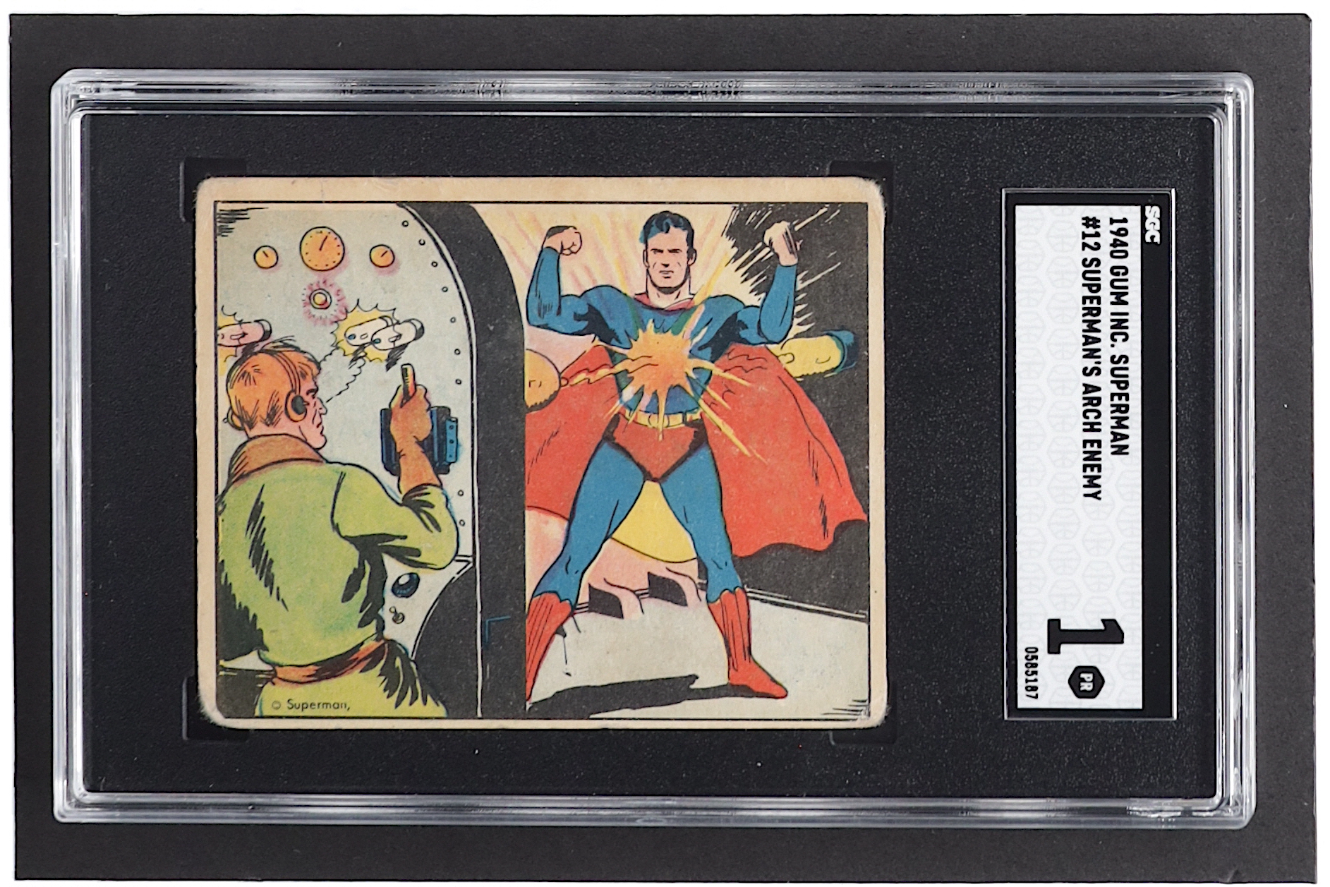Superman's Arch Enemy 1940 Superman #12 (SGC 1) | Pristine Auction