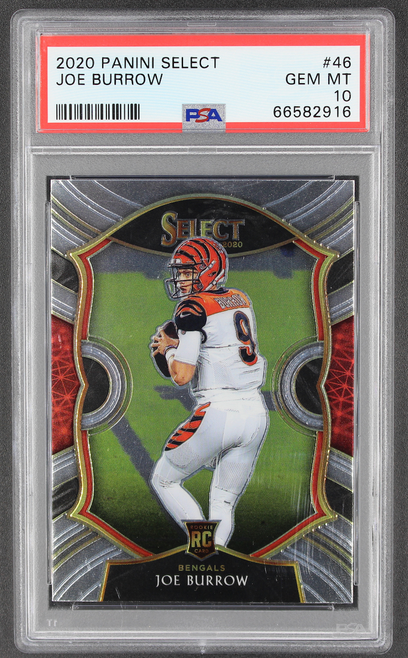 Joe Burrow 2020 Select #46 RC (PSA 10) | Pristine Auction
