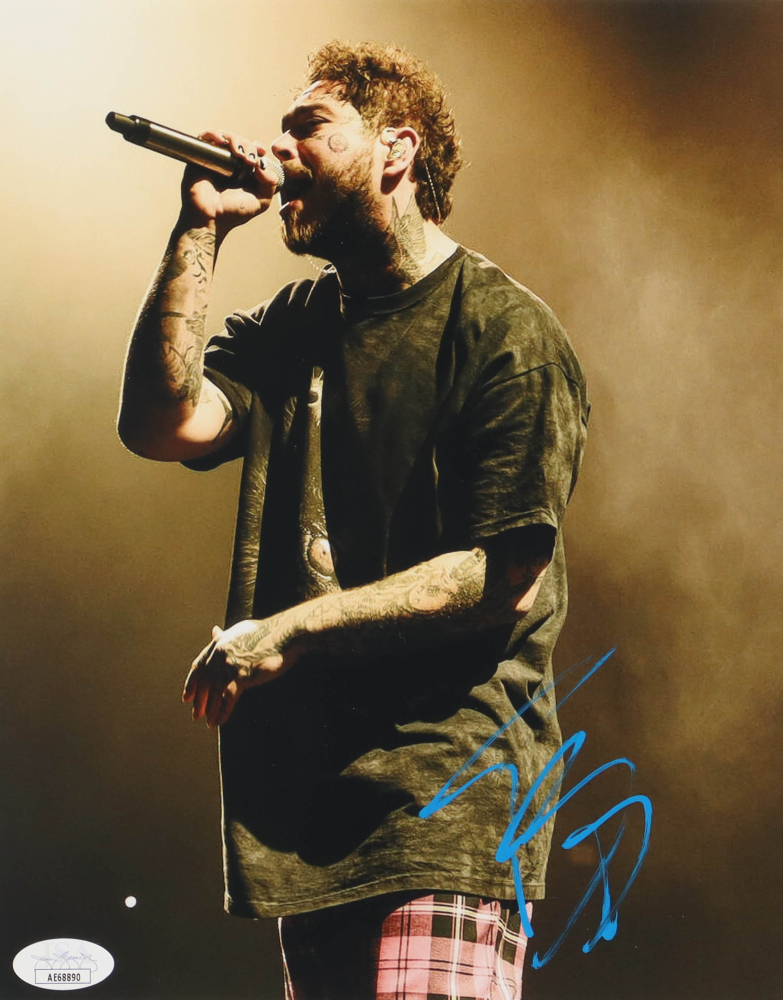 Post Malone Signed 8x10 Photo (JSA) | Pristine Auction