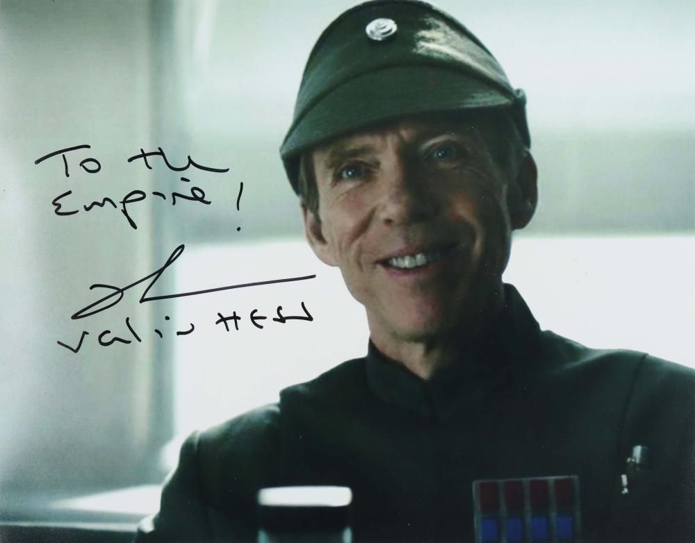 Richard Brake Signed "The Mandalorian" 11x14 Photo Inscribed "To The ...