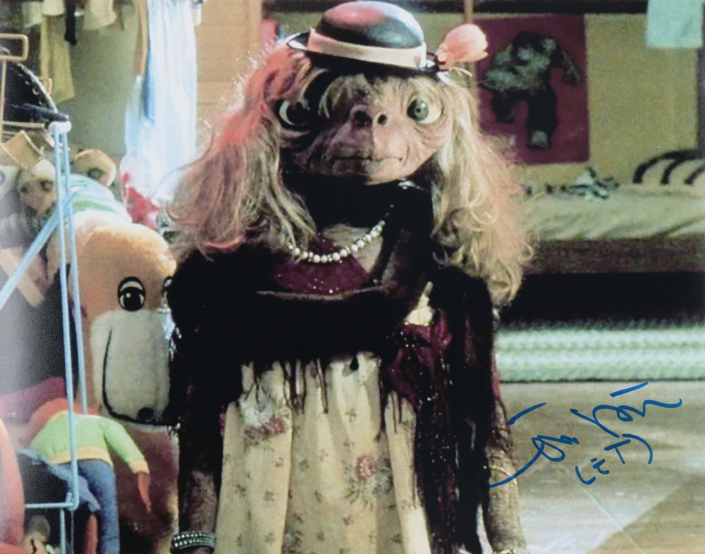 Matthew De Meritt Signed "E.T." 11x14 Photo Inscribed "(E.T ...