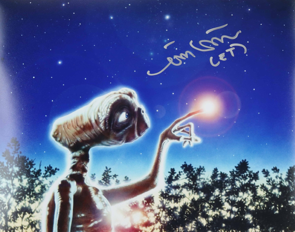 Matthew De Meritt Signed "E.T." 11x14 Photo Inscribed "(E.T ...