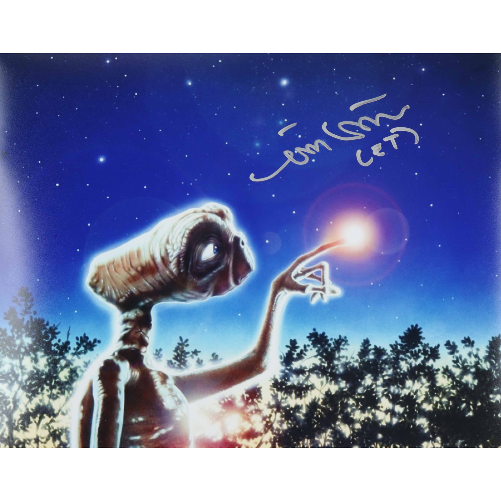Matthew De Meritt Signed "E.T." 11x14 Photo Inscribed "(E.T ...