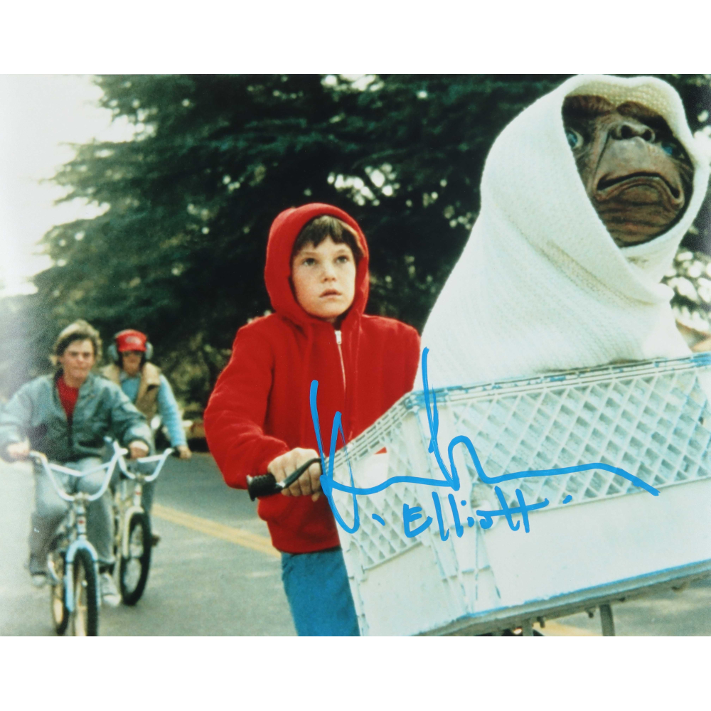 Henry Thomas Signed "E.T. the Extra-Terrestrial" 11x14 Photo Inscribed ...