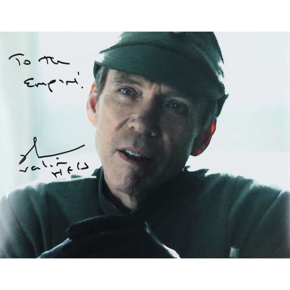 Richard Brake Signed "The Mandalorian" 11x14 Photo Inscribed "To The ...