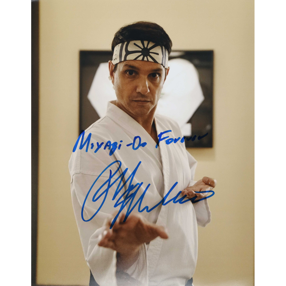 Ralph Macchio Signed "Cobra Kai" 11x14 Photo Inscribed "Miyagi-Do ...