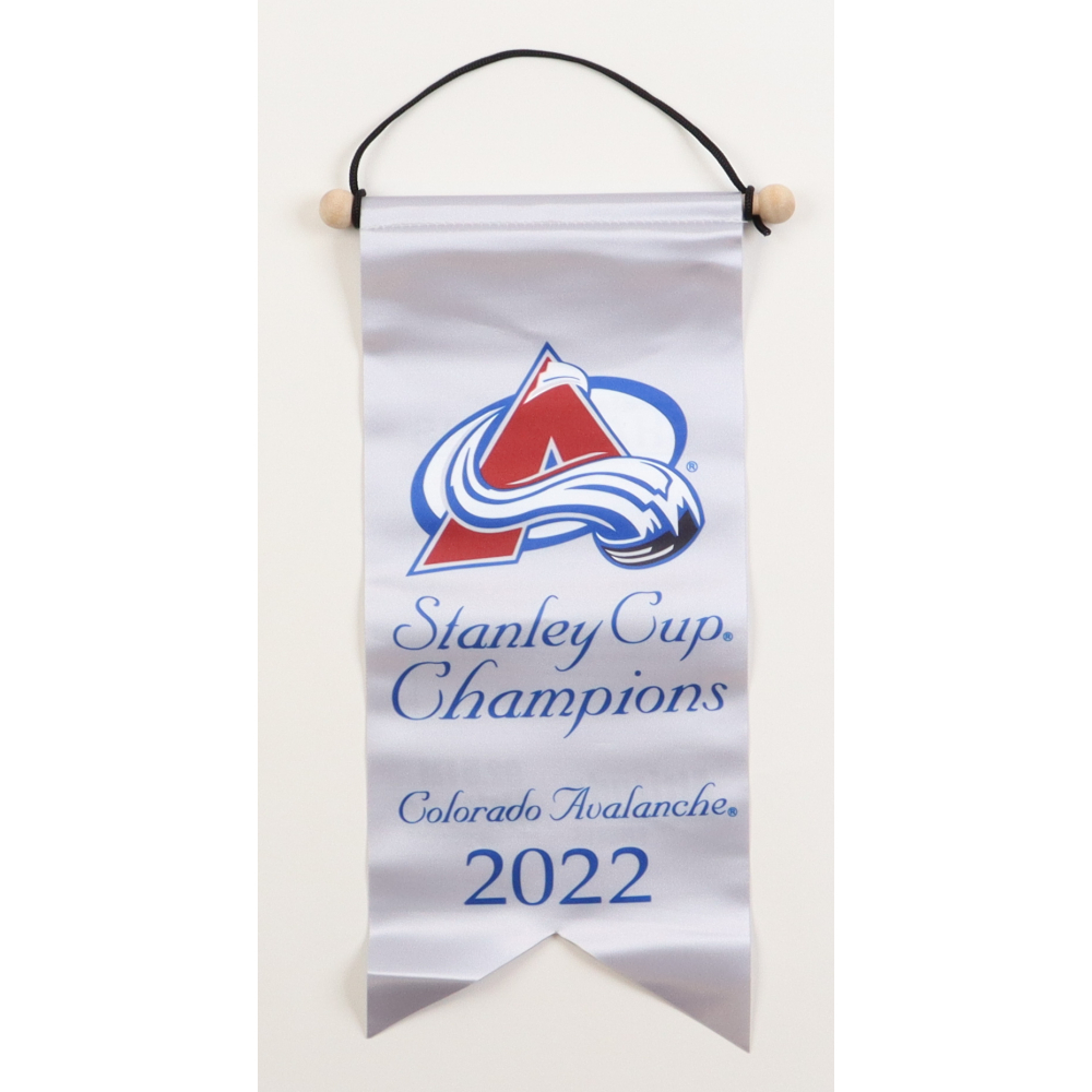 2022 Avalanche Stanley Cup Champions Banner | Pristine Auction
