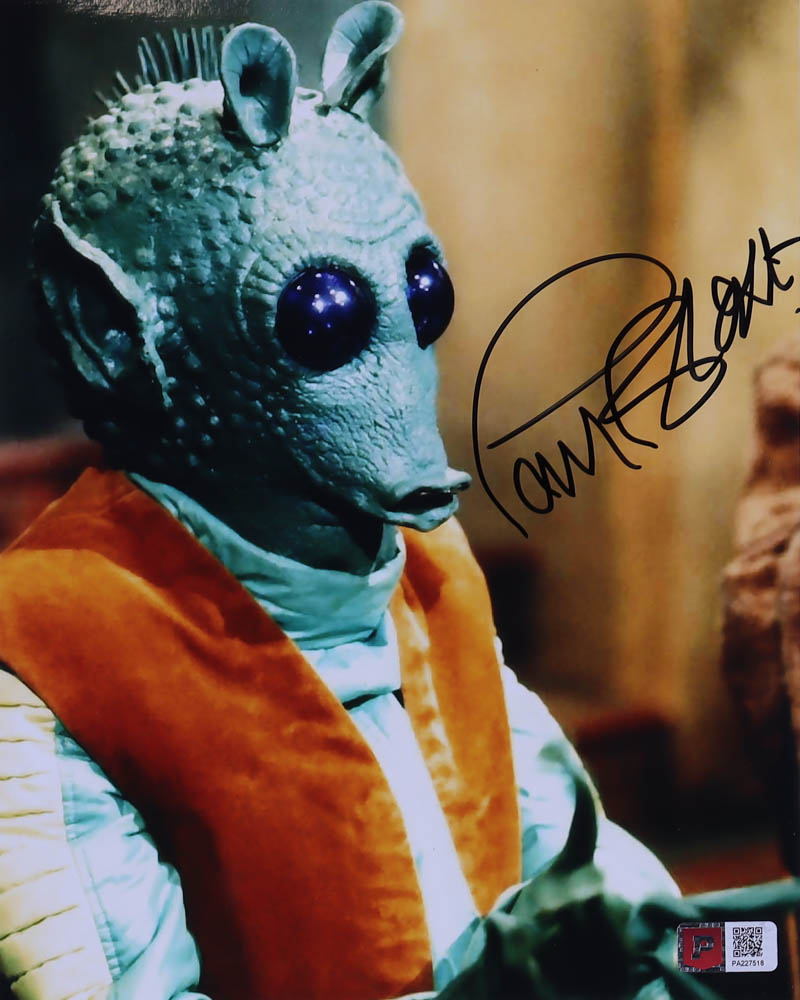 Paul Blake Signed "Star Wars" 8x10 Photo (PA) | Pristine Auction