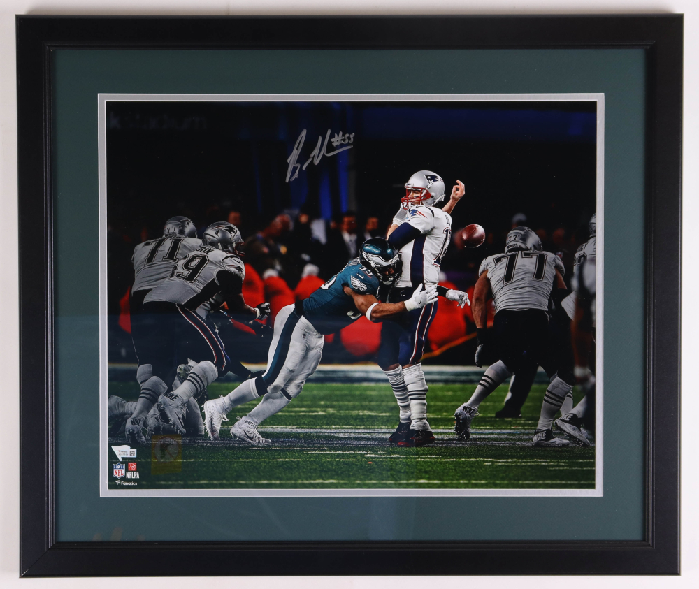Brandon Graham Signed Eagles Custom Framed Photo Display (Fanatics ...