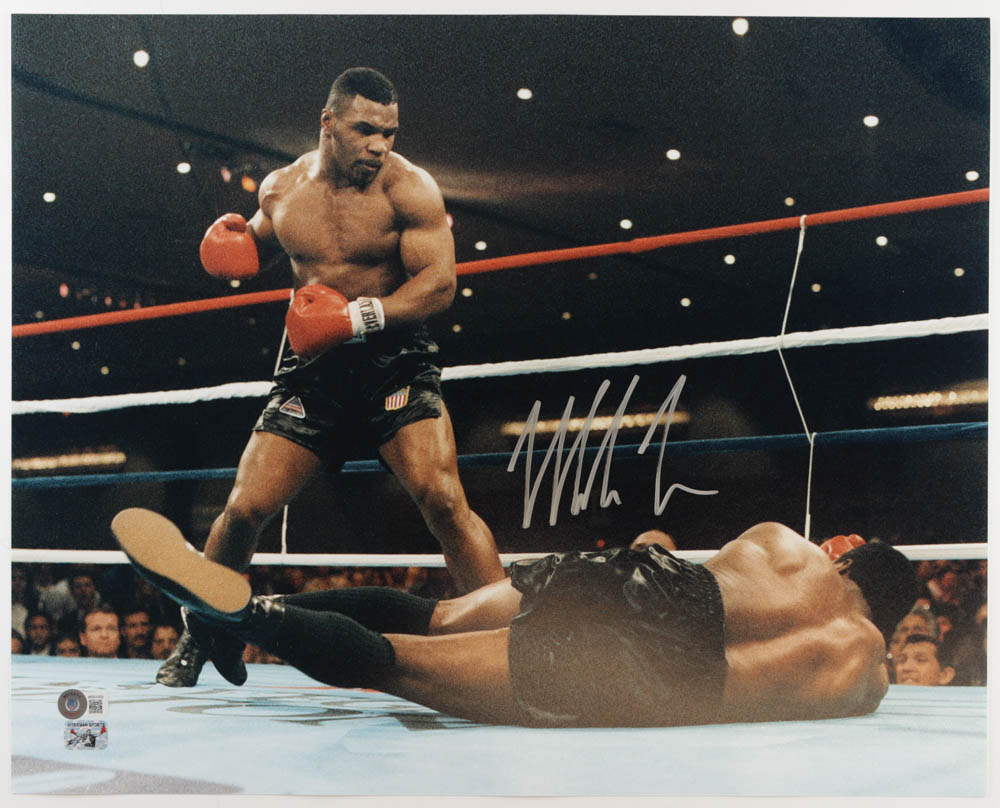 Mike Tyson Signed 16x20 Photo (Beckett & Tyson) | Pristine Auction