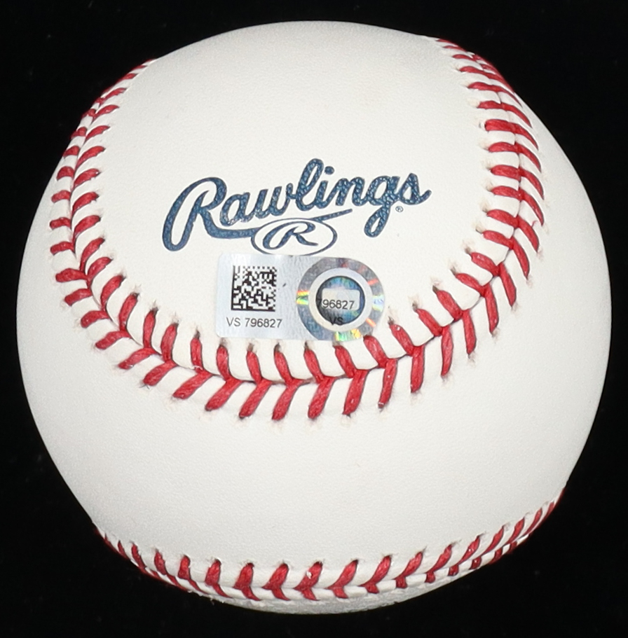 Greg Maddux, John Smoltz & Tom Glavine Signed Hall Of Fame OML Baseball (MLB) | Pristine Auction