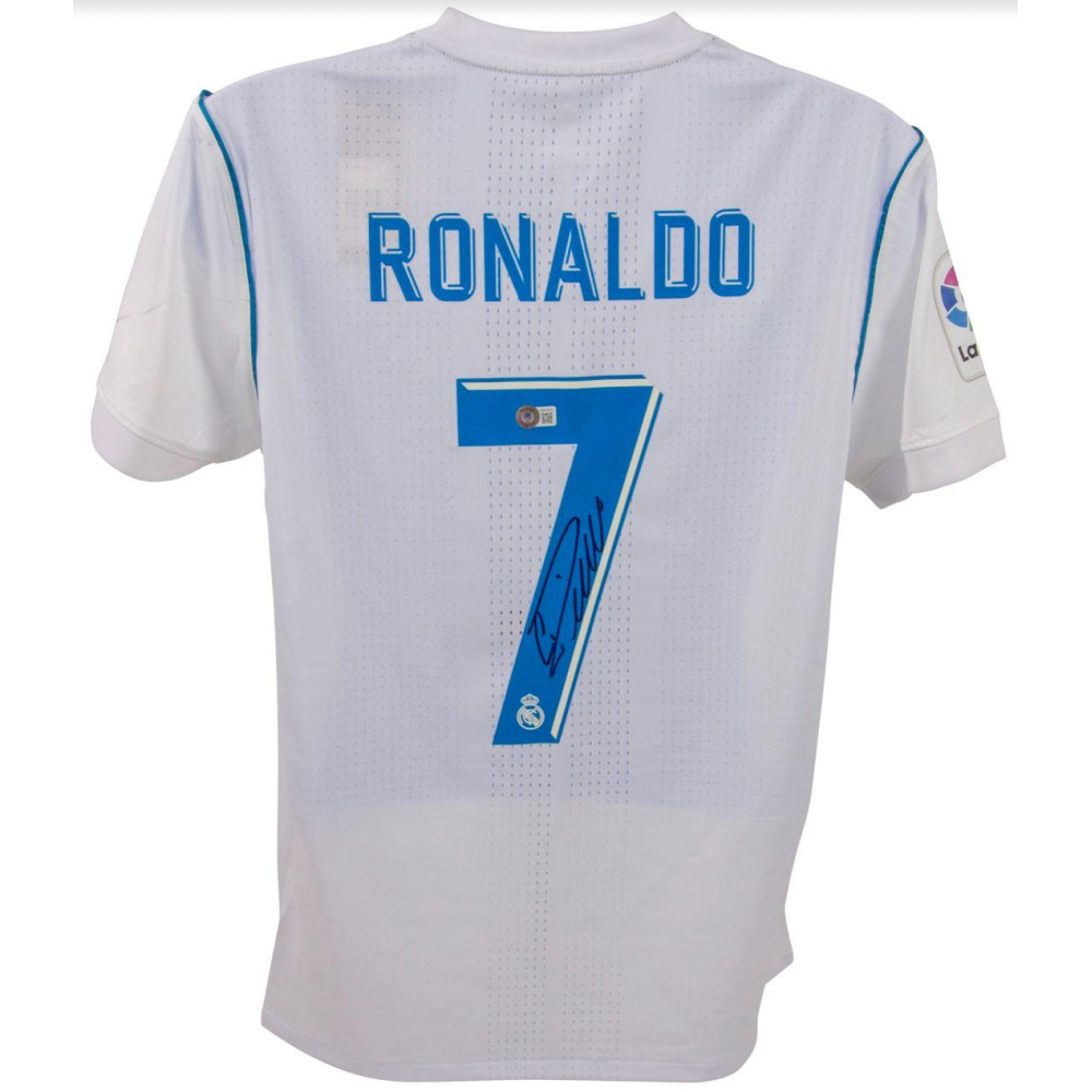 Cristiano Ronaldo Signed Real Madrid Jersey (Beckett) | Pristine Auction