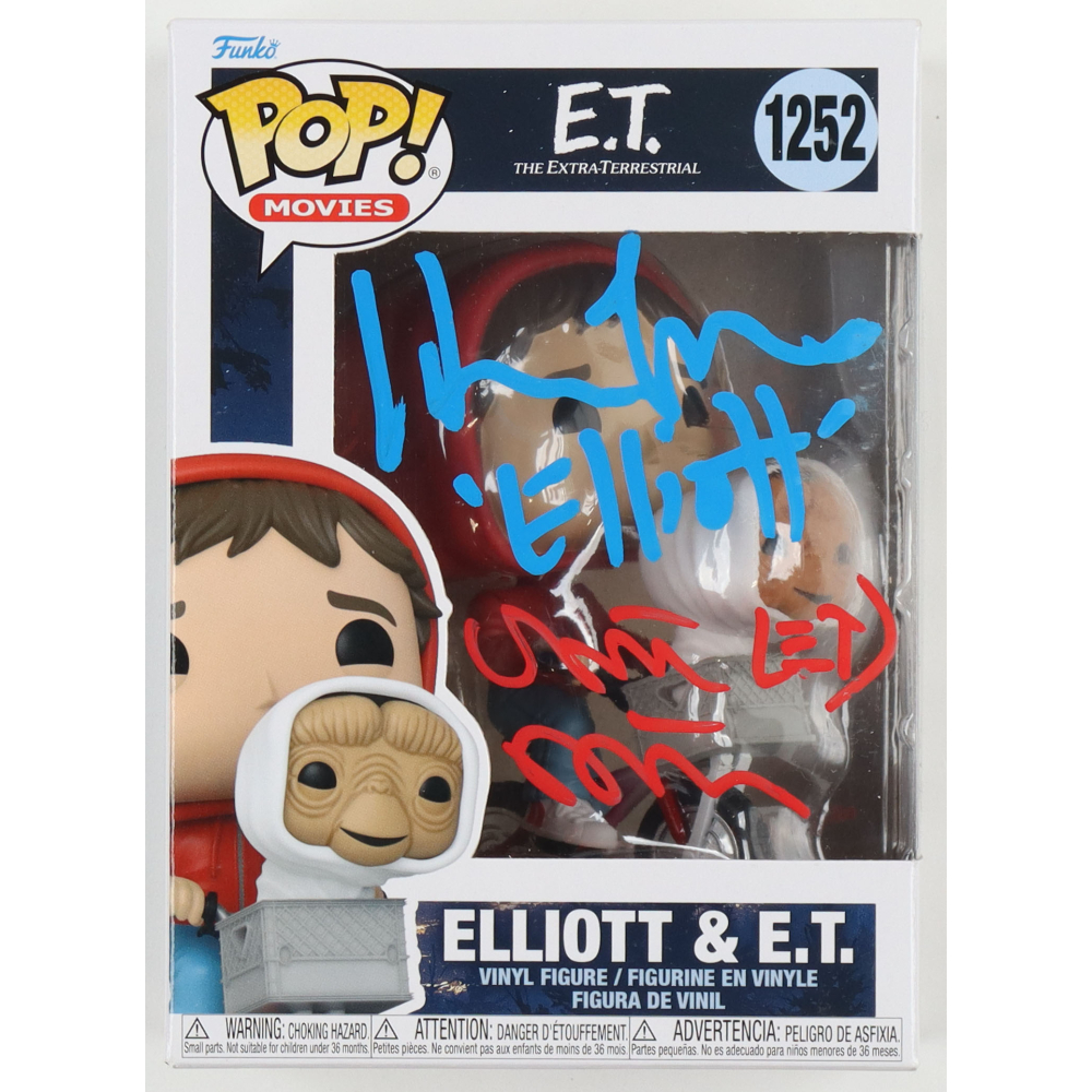 Henry Thomas & Matthew De Meritt Signed "E.T. The Extra-Terrestrial ...