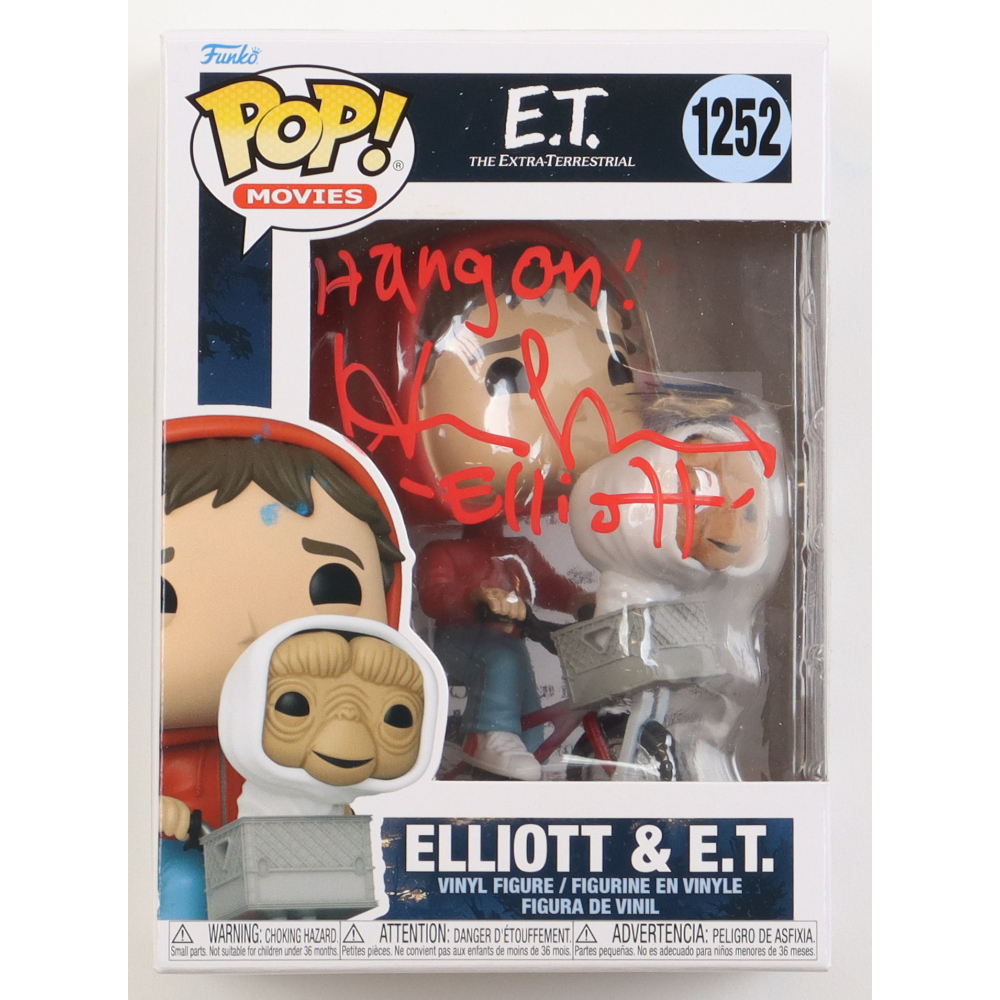 Henry Thomas Signed "E.T. The Extra-Terrestrial" Elliott & E.T. #1252 ...