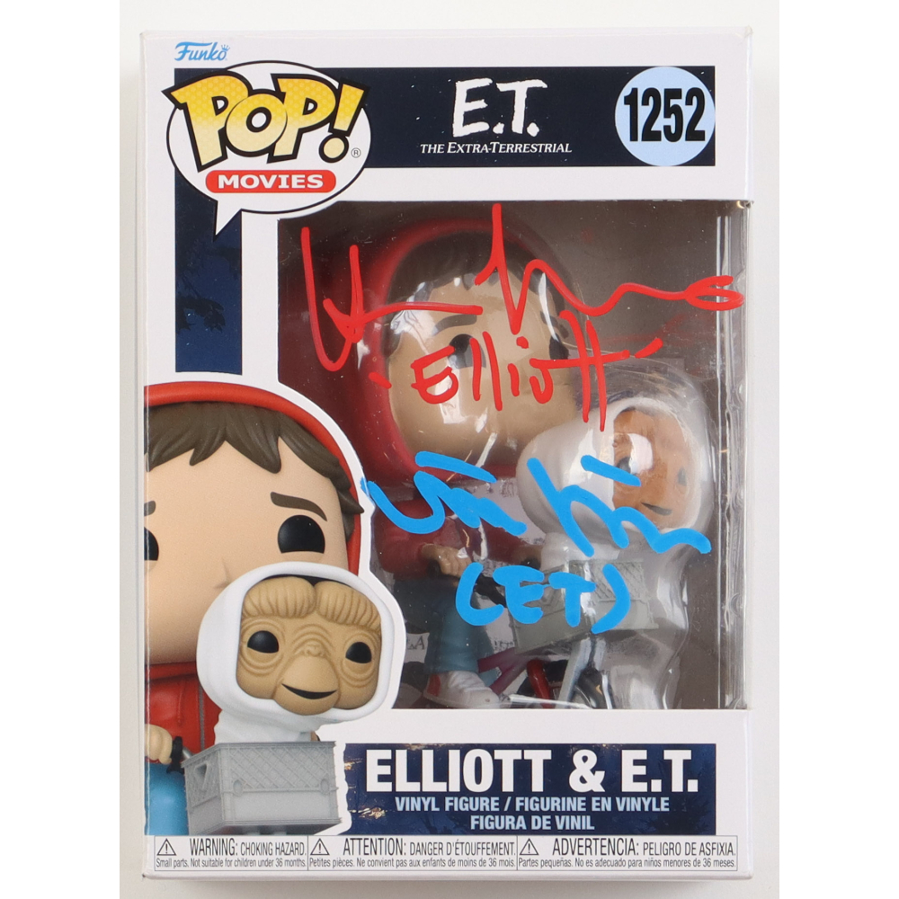 Henry Thomas & Matthew De Meritt Signed "E.T. The Extra-Terrestrial ...