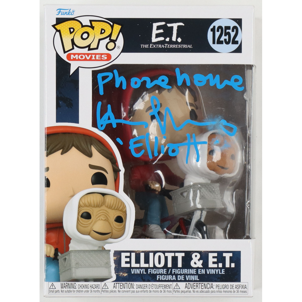 Henry Thomas Signed "E.T. The Extra-Terrestrial" Elliott & E.T. #1252 ...