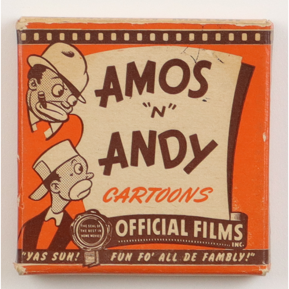 Vintage 1940's "Amos N Andy" 8mm Cartoon Film Reel | Pristine Auction