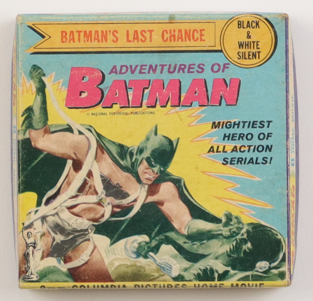 Vintage 1960's "Adventures of Batman" 8mm Cartoon Film Reel | Pristine ...