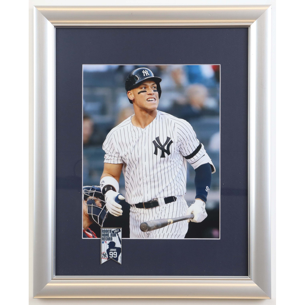 Aaron Judge Yankees Custom Framed Photo Display with Official Aaron ...