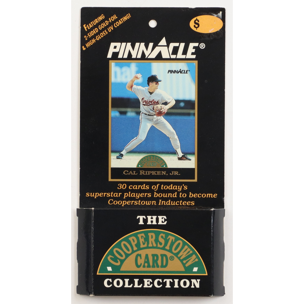 1993 Pinnacle Cooperstown Baseball Set of (30) Cards with Nolan Ryan #1 ...