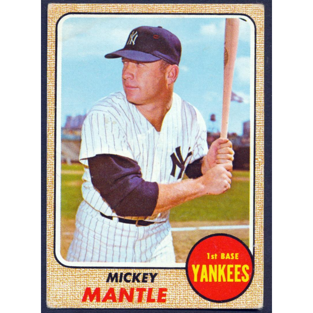 Mickey Mantle 1968 Topps #280 | Pristine Auction