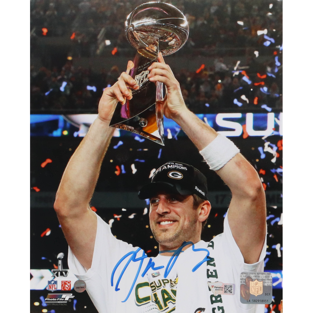 Aaron Rodgers Signed Packers 8x10 Photo (Steiner) | Pristine Auction