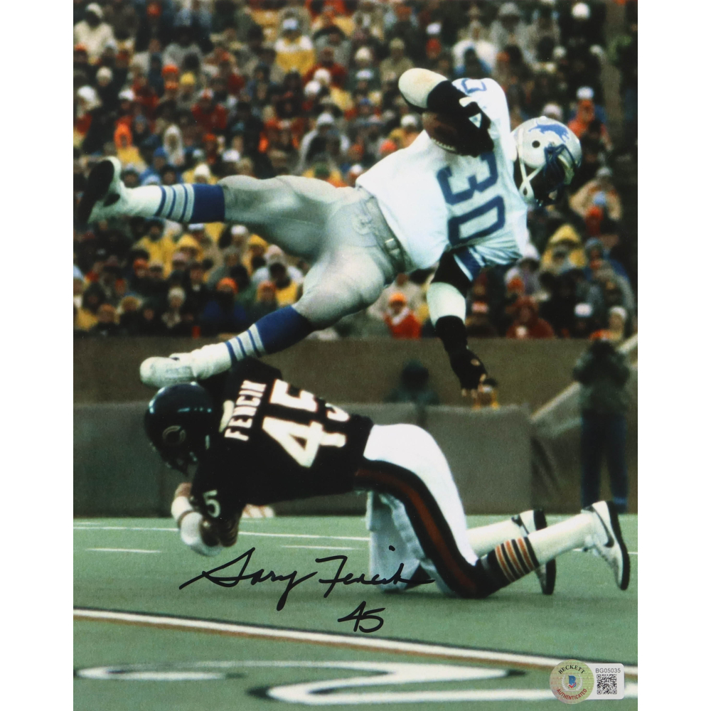 Gary Fencik Signed Bears 8x10 Photo (Beckett) | Pristine Auction