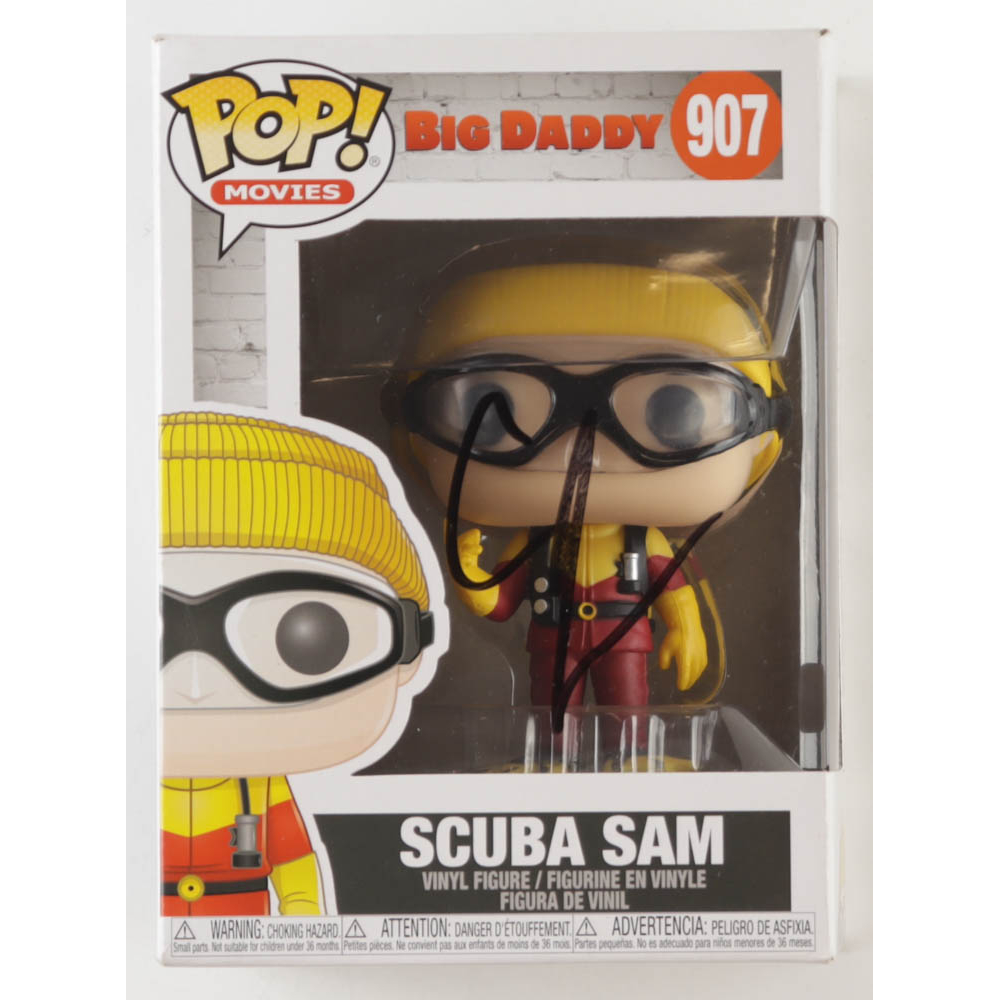 Adam Sandler Signed "Big Daddy" Scuba Sam #907 Funko Pop! Vinyl Figure ...
