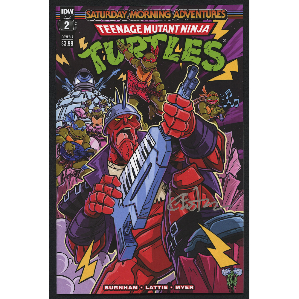 Kevin Eastman Signed "Teenage Mutant Ninja Turtles" Issue #2 Cover A ...