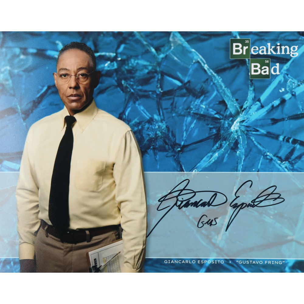 Giancarlo Esposito Signed "Breaking Bad" 11x14 Photo Inscribed "Gus ...