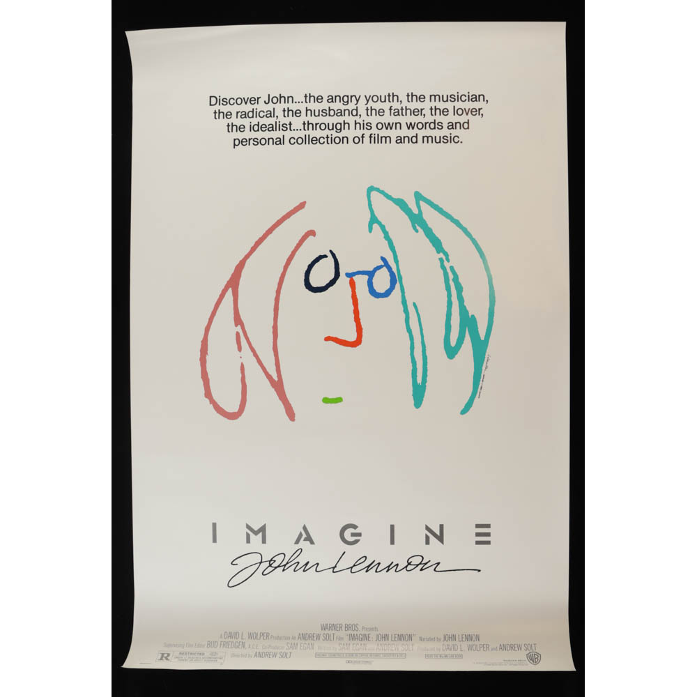 John Lennon "Imagine" 27x40 Poster | Pristine Auction