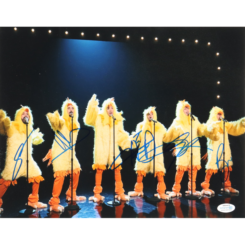 Backstreet Boys Signed 11x14 Photo Signed by (5) with A.J. McLean ...