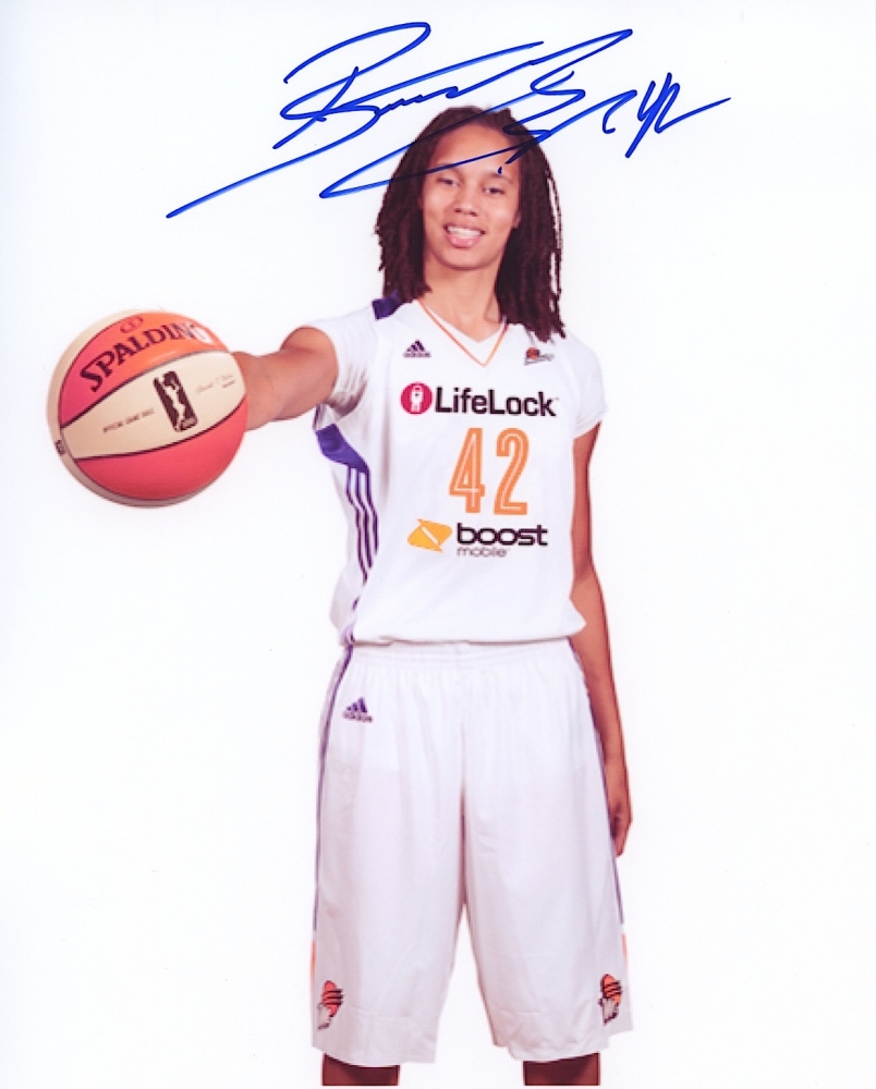 Brittney Griner Signed Phoenix Mercury 8x10 Photo (PA LOA) | Pristine Auction