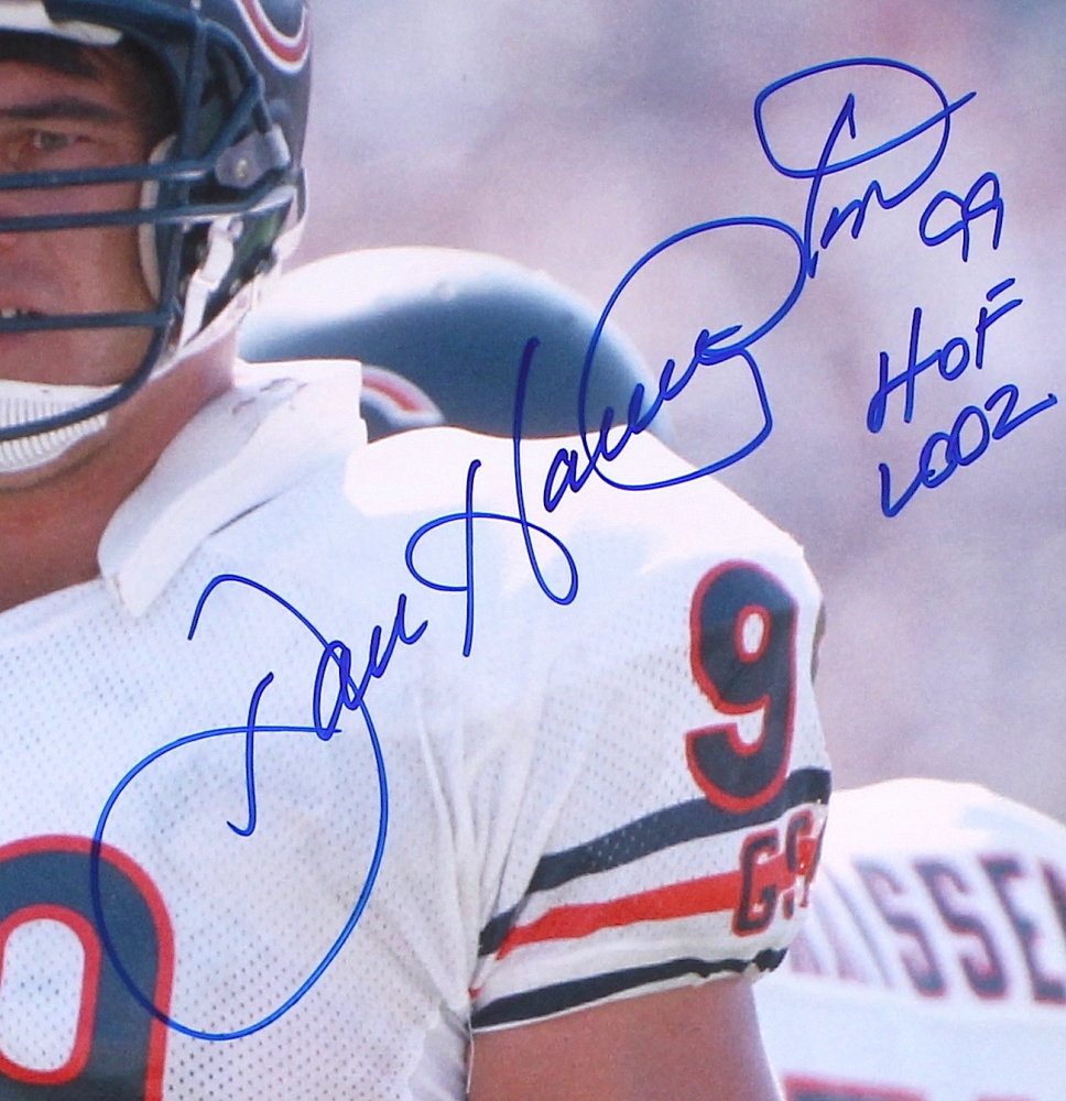 Dan Hampton Signed Bears 16x20 Photo Inscribed "HOF 2002" (JSA COA ...