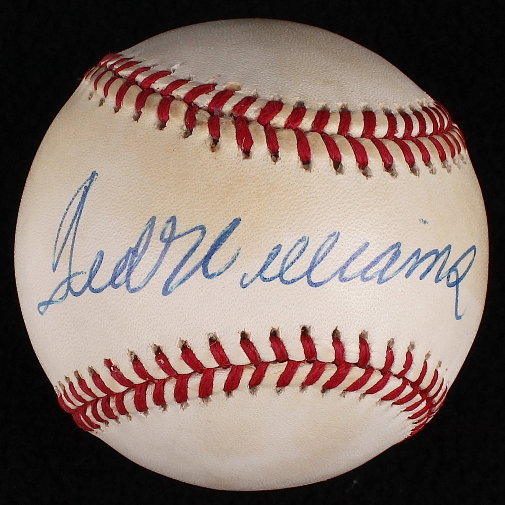 Ted Williams Signed OAL Baseball (UDA COA) | Pristine Auction