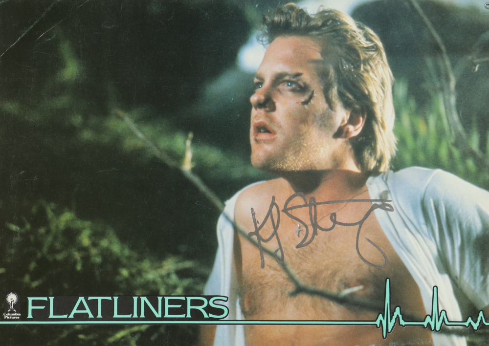 Kiefer Sutherland Signed "Back to the Future" 8.5x12.5 Photo ...