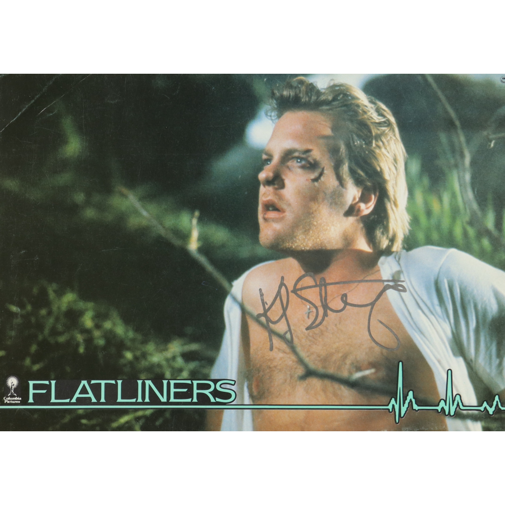Kiefer Sutherland Signed "Back to the Future" 8.5x12.5 Photo ...