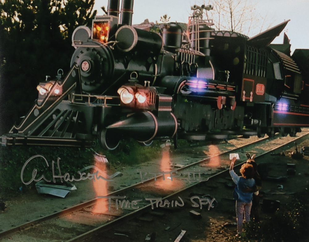 Alan Howarth Signed "Back to the Future Part III" 11x14 Photo Inscribed ...