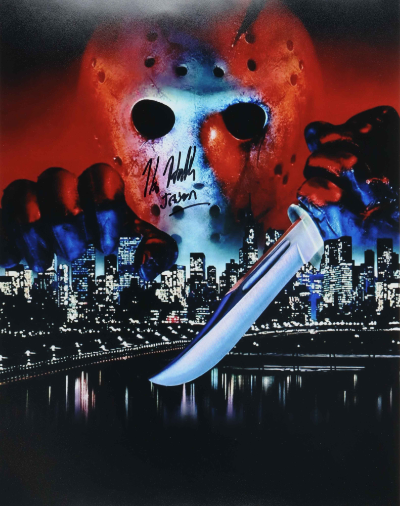 Kane Hodder Signed "Friday the 13th: Jason Takes Manhattan" 11x14 Photo ...