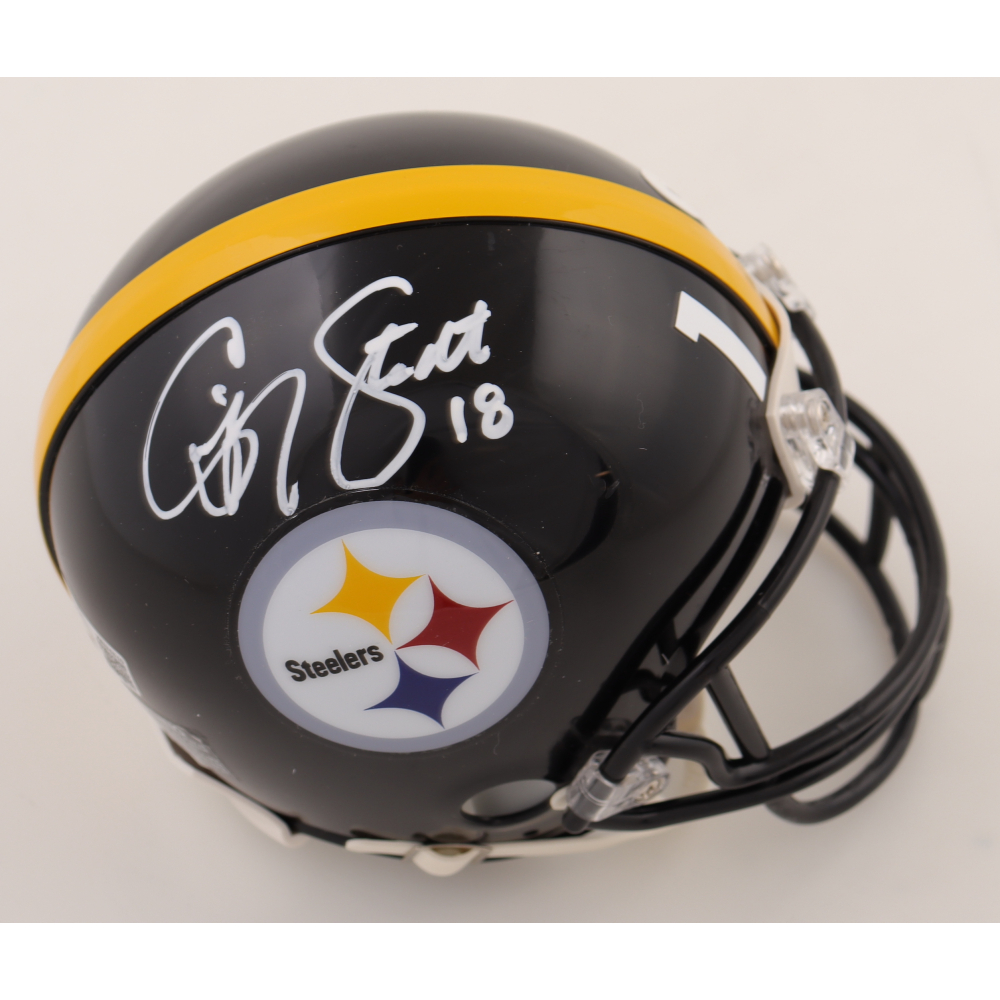 Cliff Stoudt Signed Steelers Mini Helmet (Beckett) | Pristine Auction