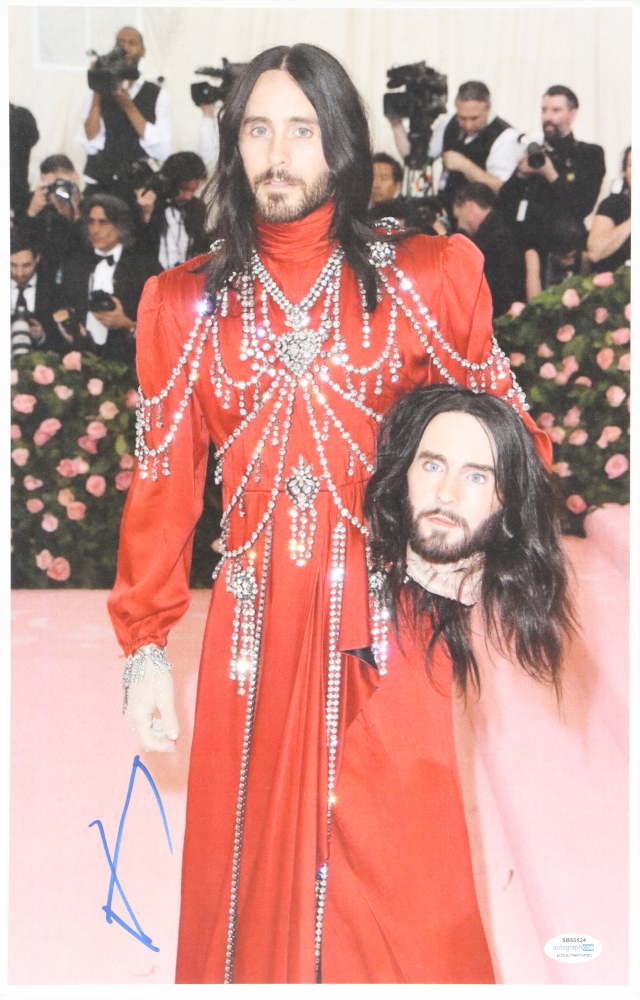 Jared Leto Signed 11x17 Photo (AutographCOA) | Pristine Auction