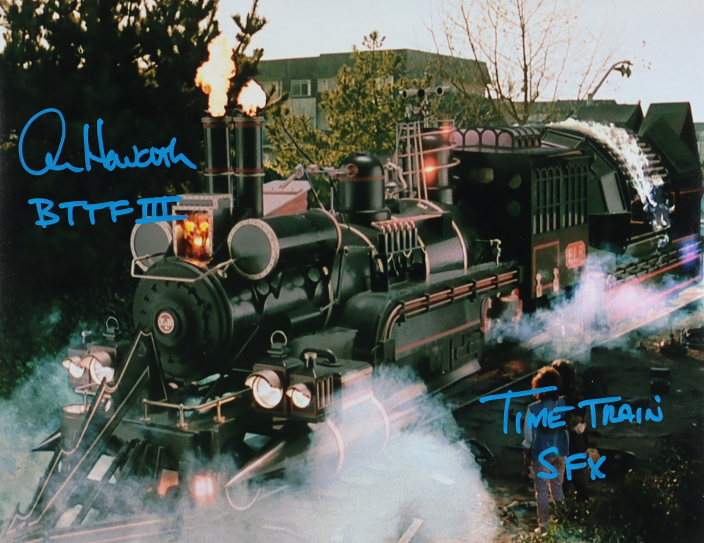 Alan Howarth Signed "Back to the Future Part III" 11x14 Photo Inscribed ...