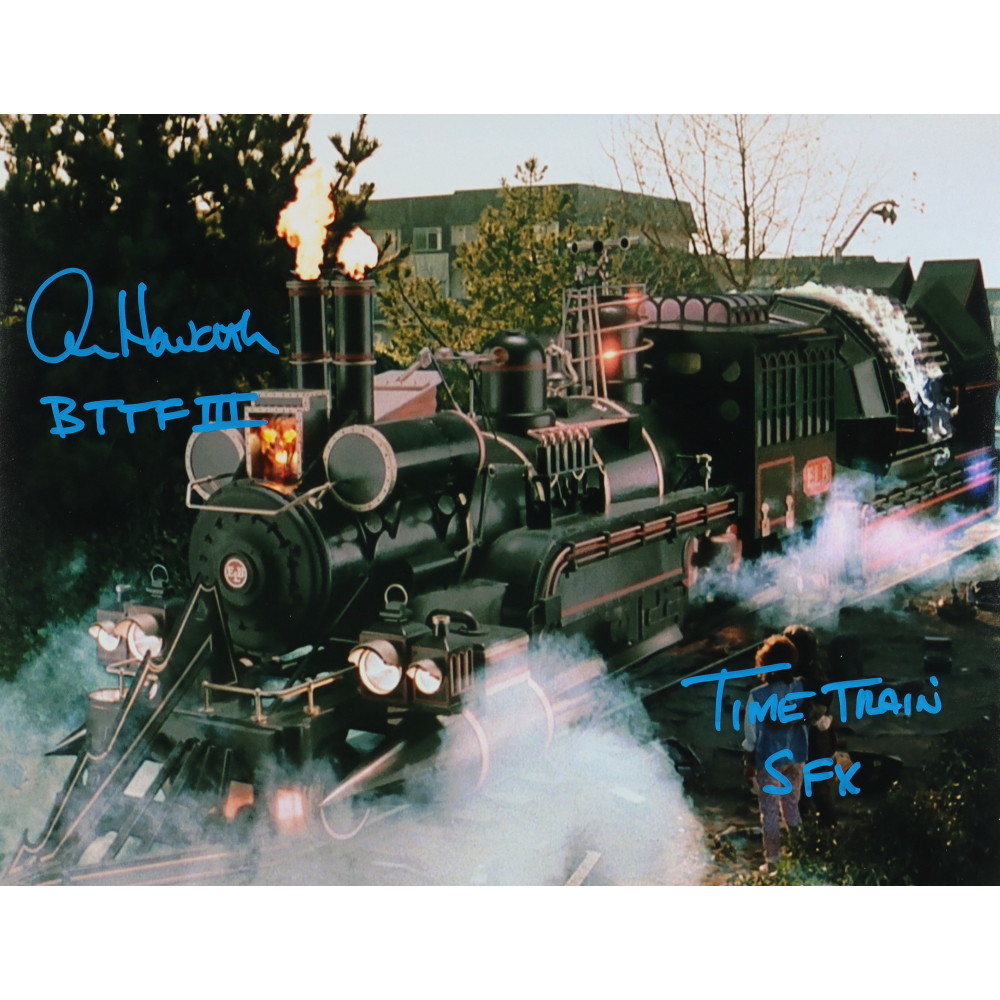 Alan Howarth Signed "Back to the Future Part III" 11x14 Photo Inscribed ...