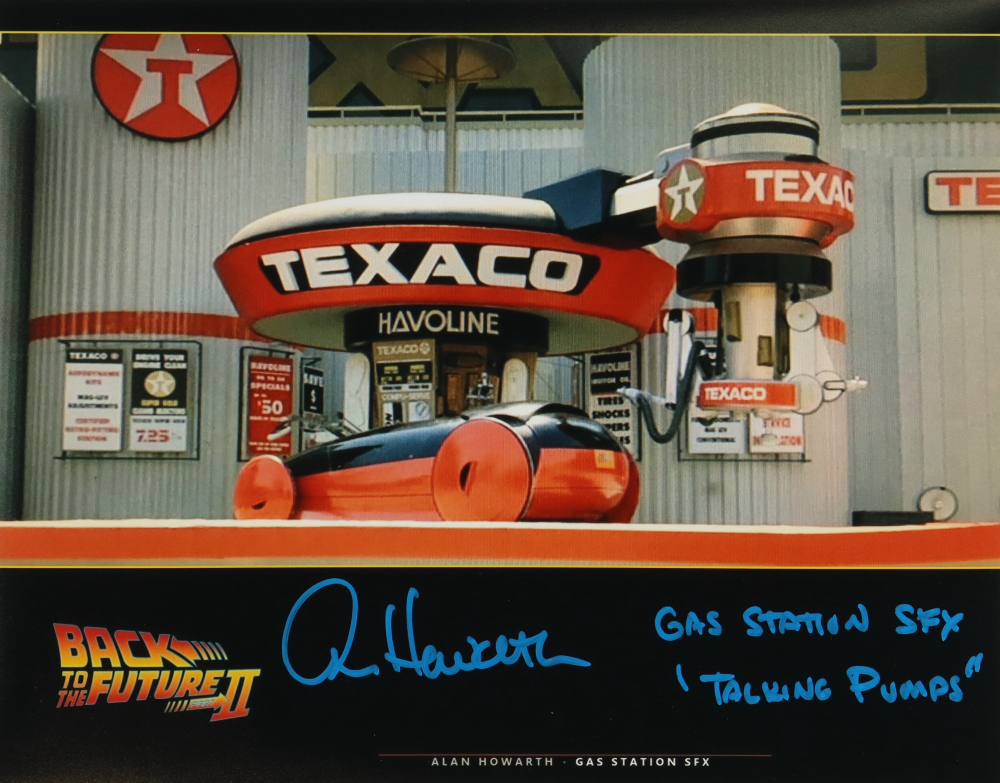 Alan Howarth Signed "Back to the Future Part III" 11x14 Photo Inscribed ...