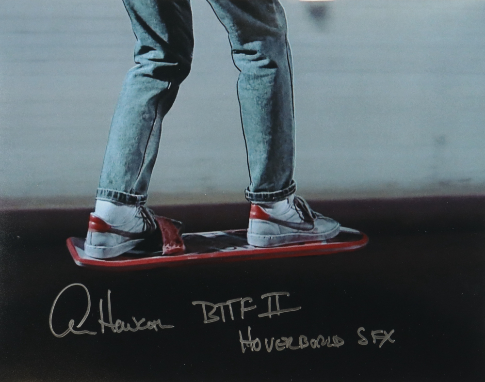 Alan Howarth Signed "Back to the Future Part III" 11x14 Photo Inscribed ...