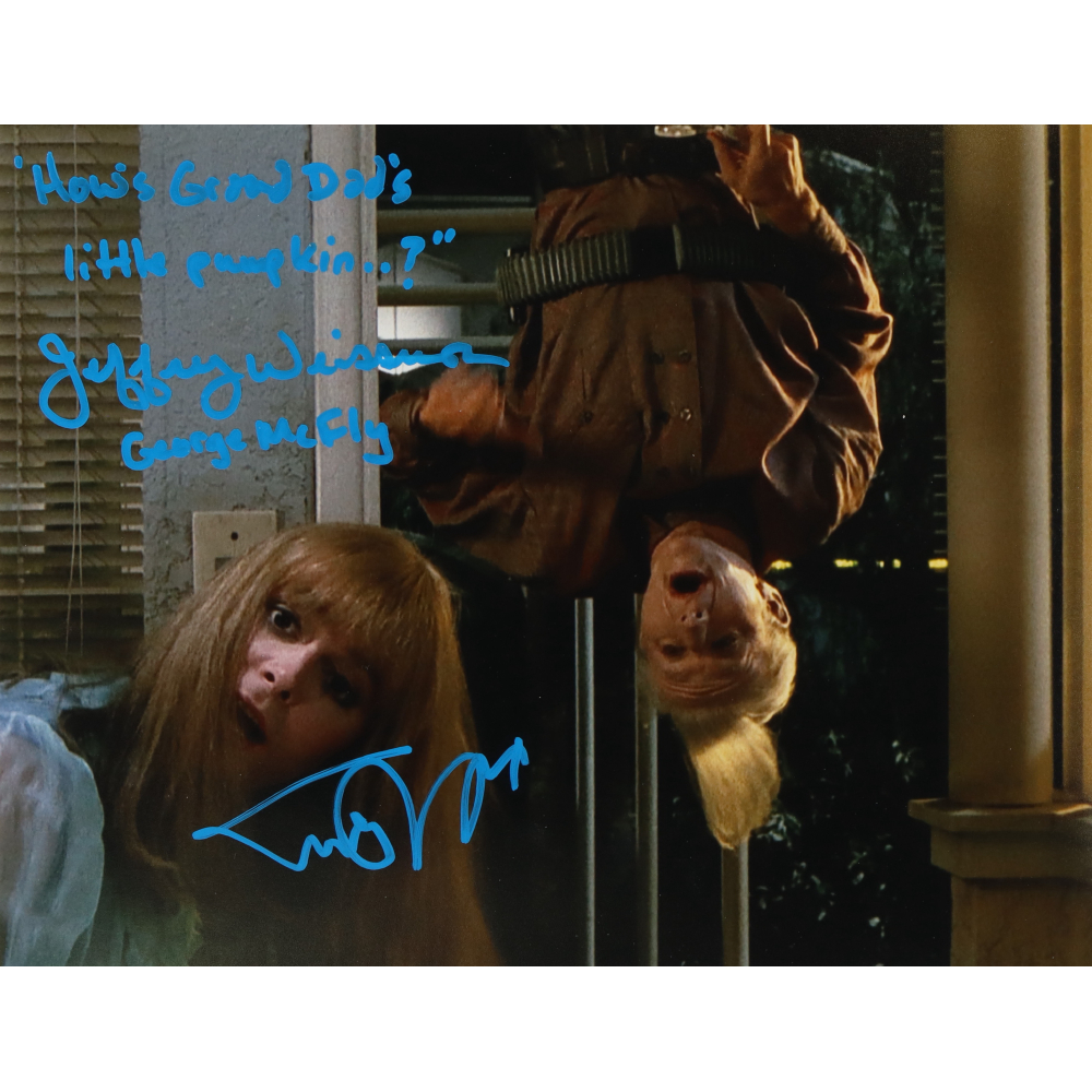 Michael J. Fox & Jeffrey Weissman Signed "Back to the Future Part II ...