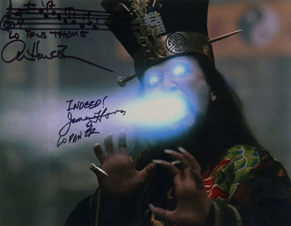 James Hong & Alan Howarth Signed "Big Trouble In Little China" 11x14 ...