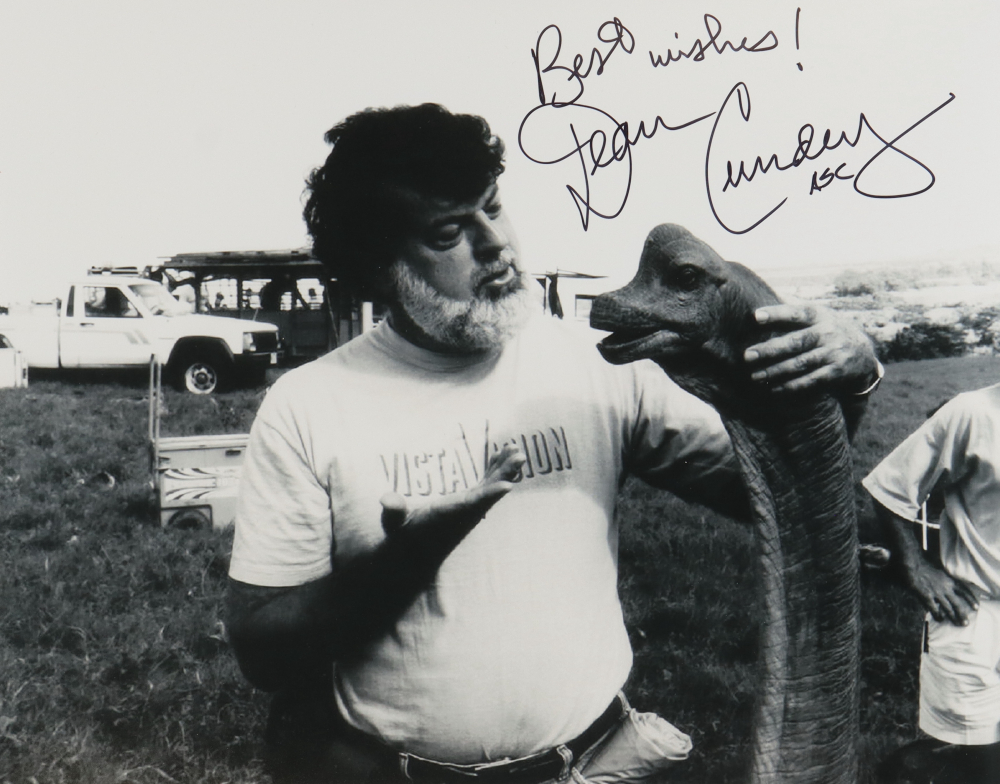 Dean Cundey Signed "Jurassic Park" 8x10 Photo Inscribed "Best Wishes ...