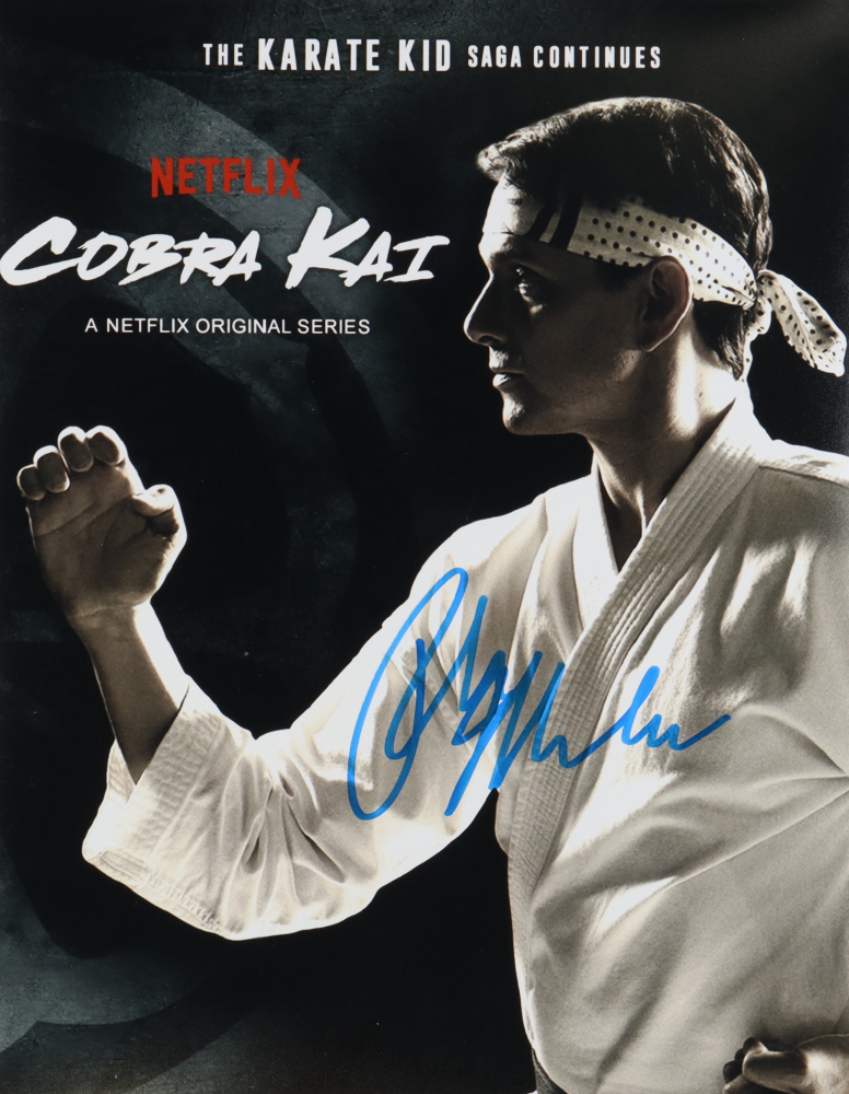 Ralph Macchio Signed "Cobra Kai" 11x14 Photo (AutographCOA) | Pristine ...