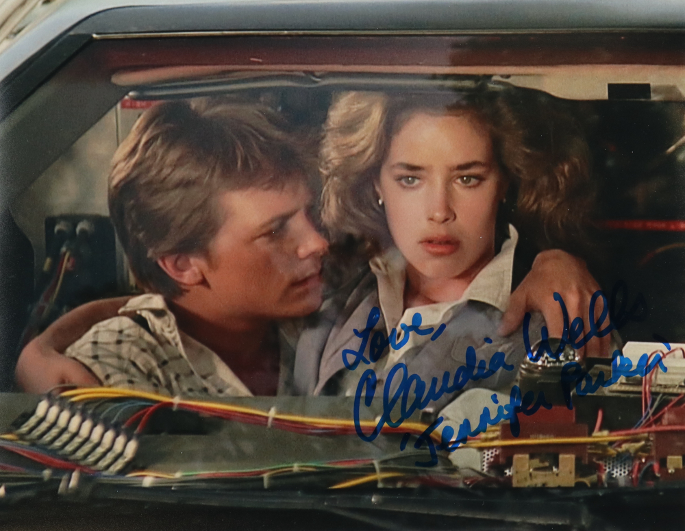 Claudia Wells Signed "Back to the Future" 11x14 Photo Inscribed "Love ...